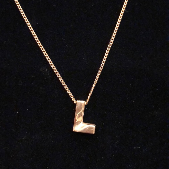 Jewelry | Letter L Gold Initial | Poshmark